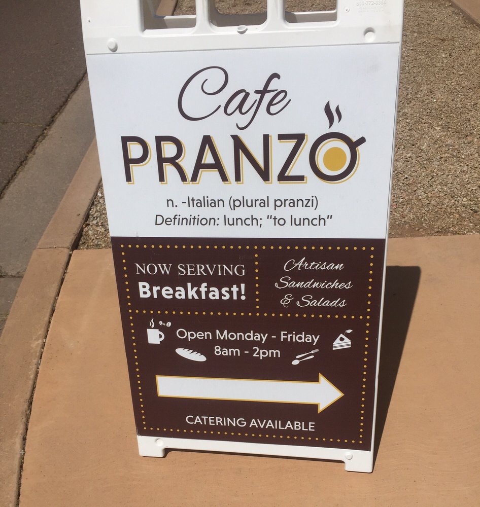 cafe-pranzo-sign - Venue8600